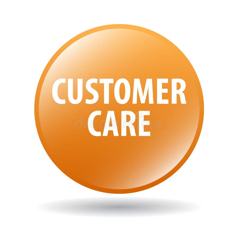 Customer care web button stock illustration. Illustration of contact ...