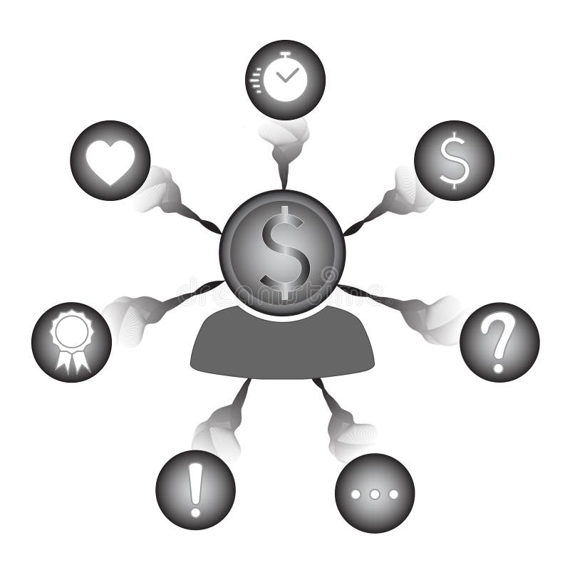 Customer Centric Icon Stock Illustrations – 673 Customer Centric Icon ...