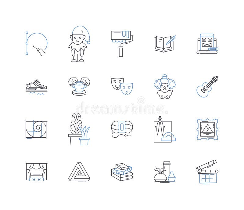 Customer-centric Line Icons Collection. Satisfaction, Experience ...
