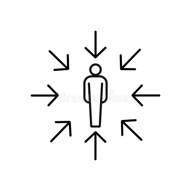 Customer centricity icon stock illustration. Illustration of marketing ...