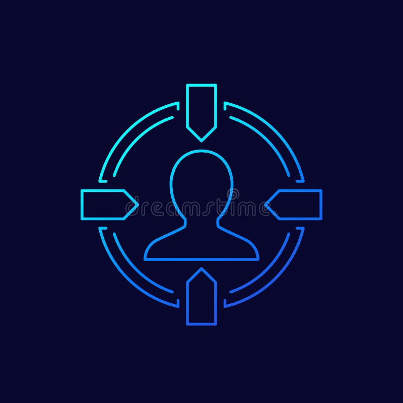 Customer Centricity Icon. Customer Centricity Concept Symbol Des Stock ...