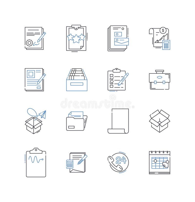 Customer-centricity Line Icons Collection. Personalization ...