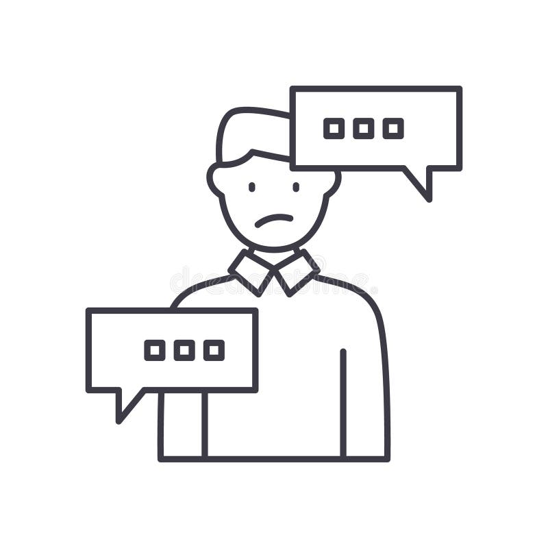 Complaint Icon Vector Isolated on White Background, Logo Concept Stock ...