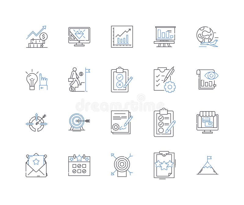 Customer Control Line Icons Collection. Empowerment, Autonomy ...