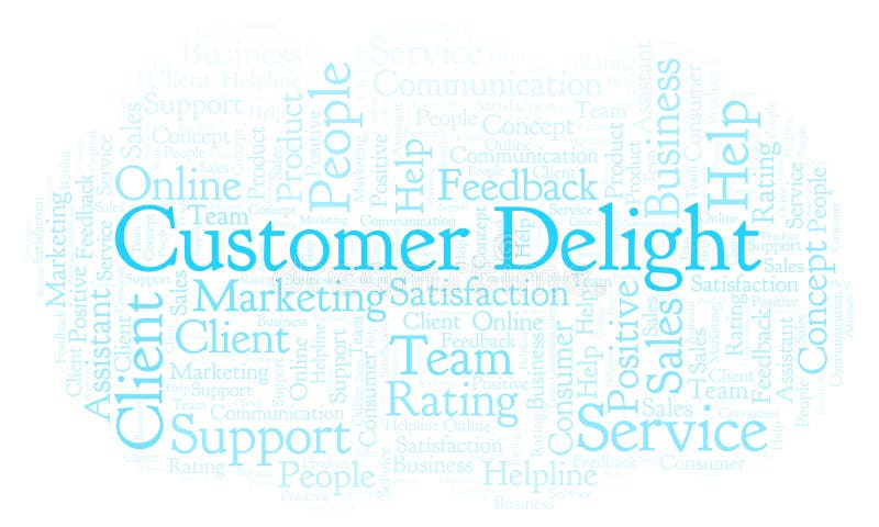 Wow customer delight stock illustration. Illustration of delight - 23441229
