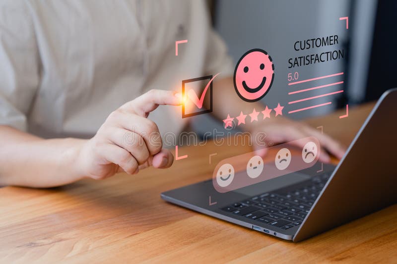 Customer Engage in a Satisfaction Survey, Using an Online Application ...