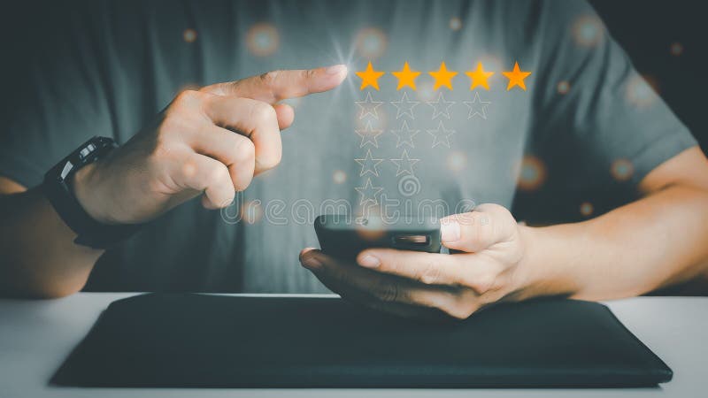 Customer Experience Concept, Best Excellent Services Rating for ...