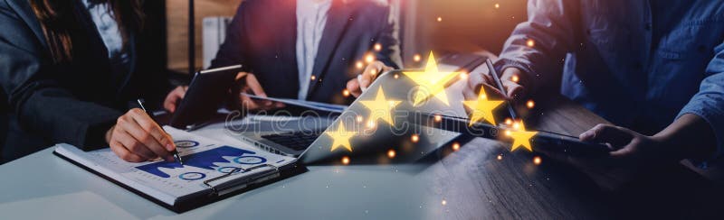 Customer Experience Concept, Best Excellent Services Rating for ...