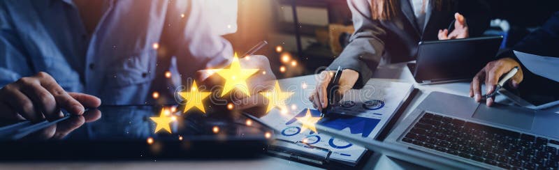 Customer Experience Concept, Best Excellent Services Rating for ...