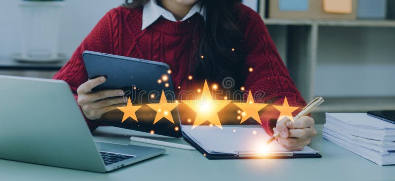 Customer Experience Concept, Best Excellent Services Rating for ...