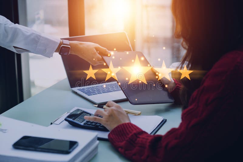 Customer Experience Concept, Best Excellent Services Rating for ...