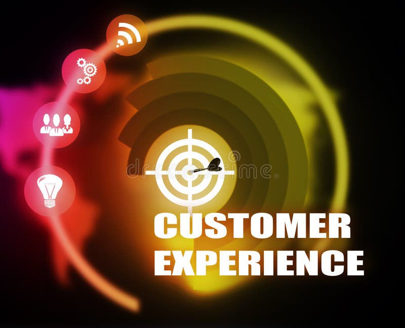 Customer Experience Concept Plan Graphic Stock Illustration ...