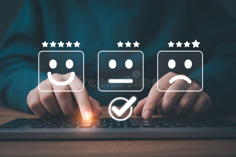 Customer Experience Feedback Survey Online Service Satisfaction Review ...