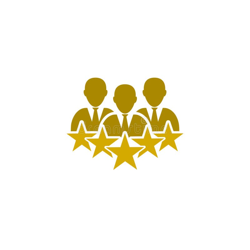 Customer Experience Icon. Five Star Satisfaction Rating Icon Isolated ... Customer Experience Icon. Five Star Satisfaction Rating Icon Isolated ...
