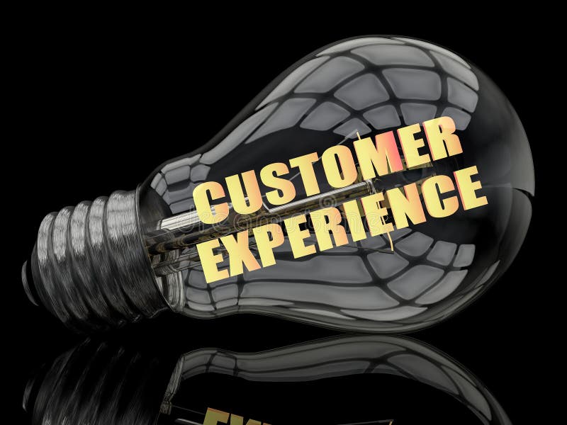 Customer Experience stock illustration. Illustration of management ...