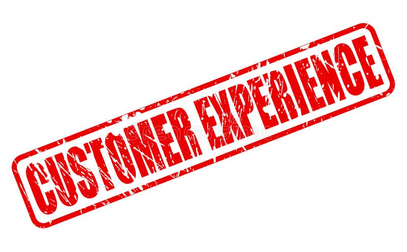 CUSTOMER EXPERIENCE Red Stamp Text Stock Vector - Illustration of trial ...