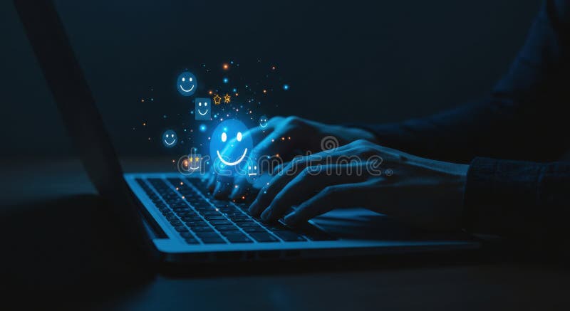 Customer Experience Satisfaction Using a Laptop for Online Feedback ...