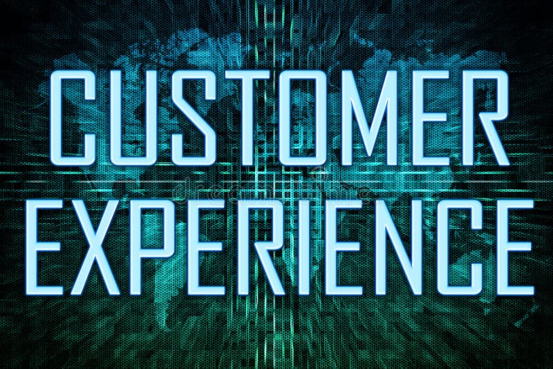 Customer Experience stock illustration. Illustration of relationship ...