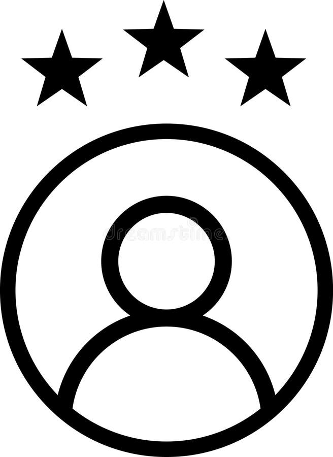Customer Experience Vector Icon . 1 To 5 Star Satisfaction Rating ...