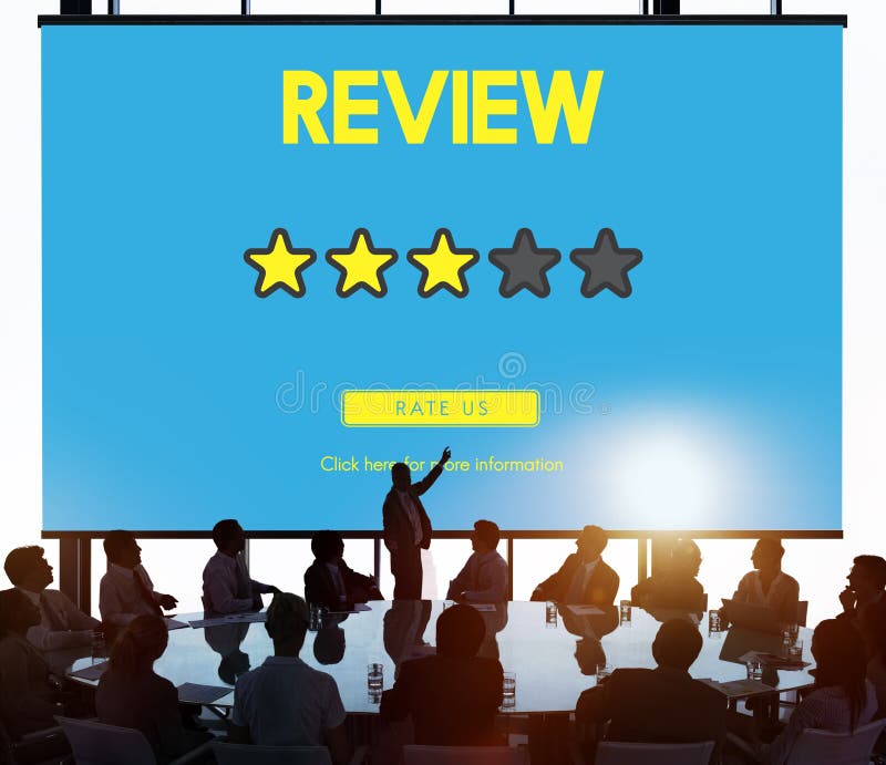 Customer Feedback Comment Vote Review Results Concept Stock Photo ...
