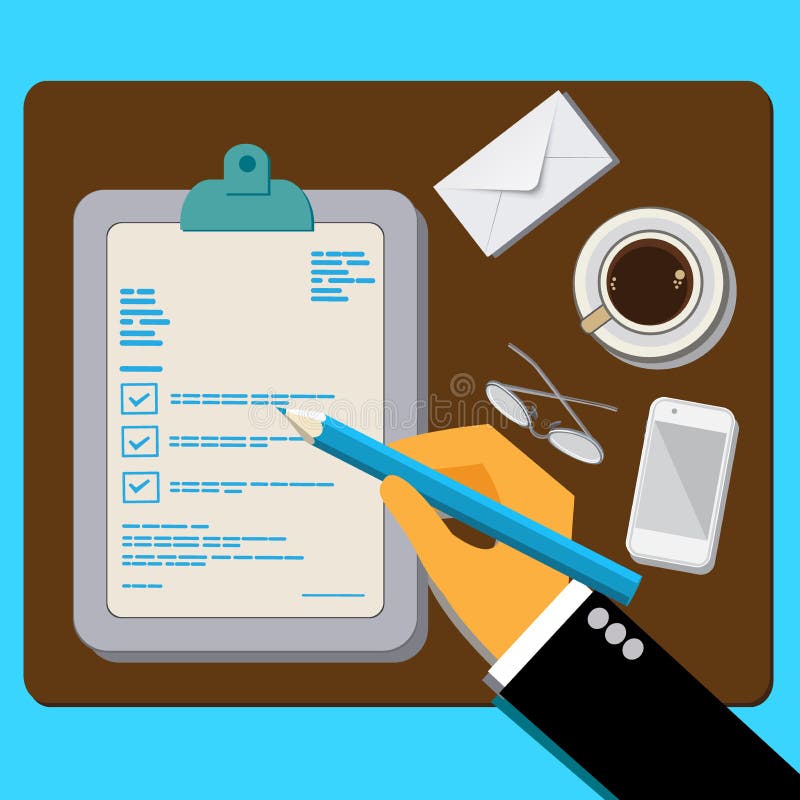 Customer, Feedback, Concept, Flat Design Vector Illustration Stock ...