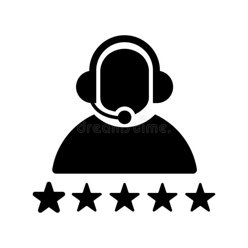 Customer, Feedback Icon. Gray Vector Graphics Stock Vector ...