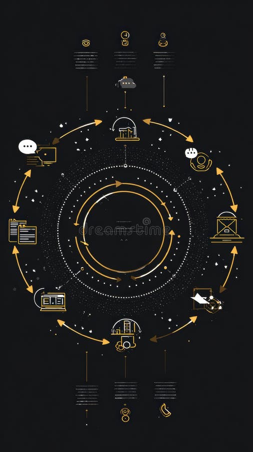 Customer Feedback Loop Infographic Showing the Circular Design for ...