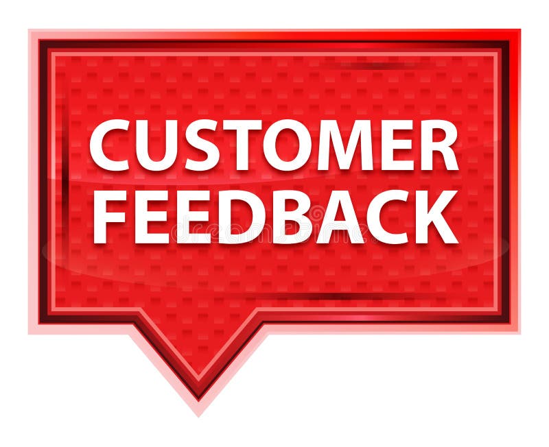 Customer Feedback Abstract Flat Background Design Illustration Stock ...