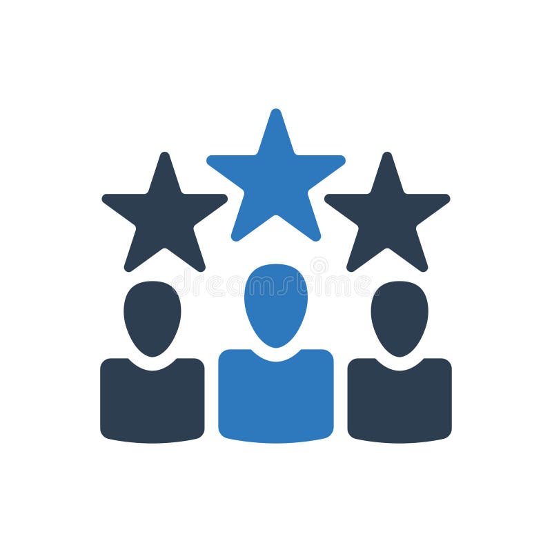 Customer Feedback and Rating Testimonial Icon Stock Vector ...