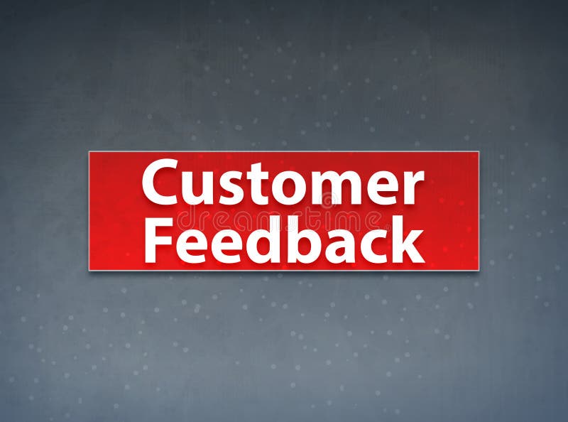 Customer Feedback Abstract Flat Background Design Illustration Stock ...