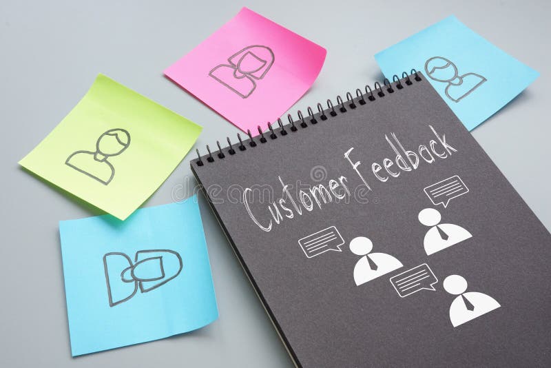 Customer Feedback is Shown Using the Text Stock Photo - Image of ...