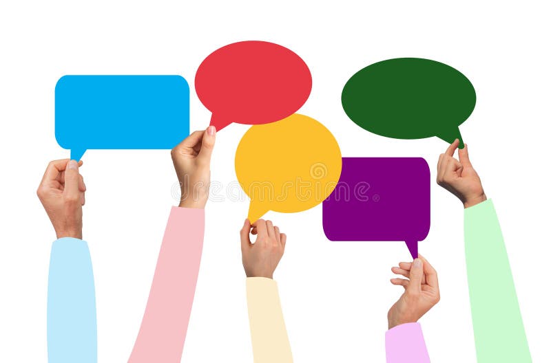 Customer Feedback and Survey on Service Satisfaction. Holding Message ...