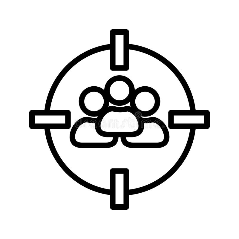 Customer Focus Concept Line Icon. Simple Stock Vector - Illustration of ... Customer Focus Concept Line Icon. Simple Stock Vector - Illustration of ...