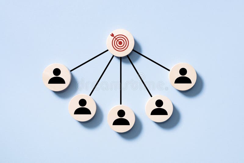 Customer Focus Target Group and Relationship Management Concept, People ...