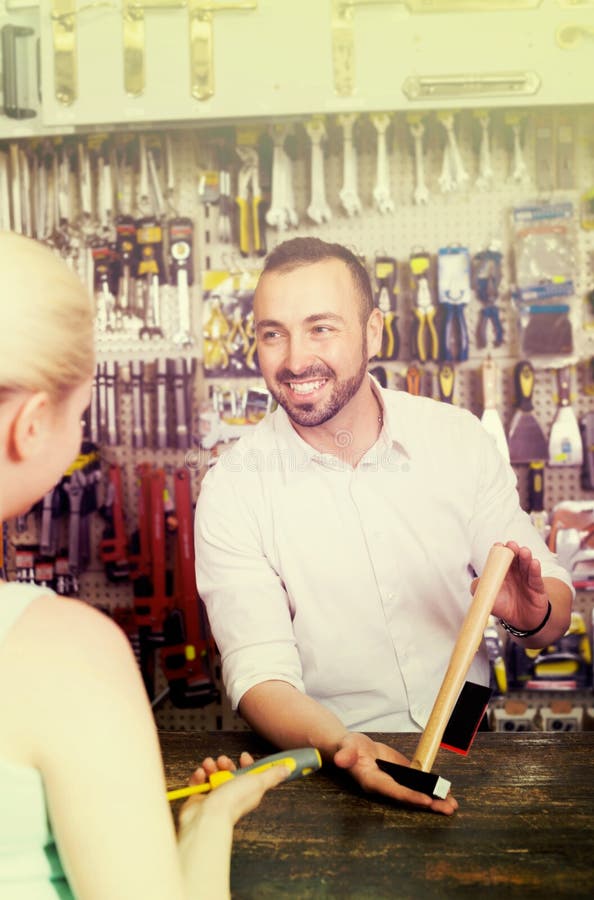 ï»¿customer Getting Help at Pay Desk Stock Photo - Image of helping ...