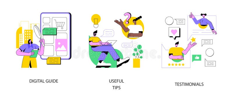 Customer Help Abstract Concept Vector Illustrations. Stock Vector ...