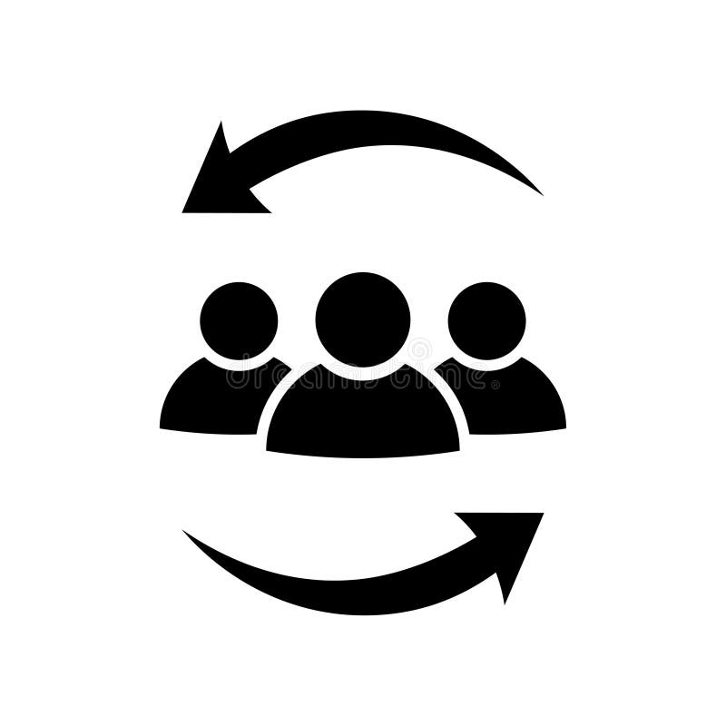 Customer Icon. Customer Retention Symbol Stock Vector - Illustration of ...