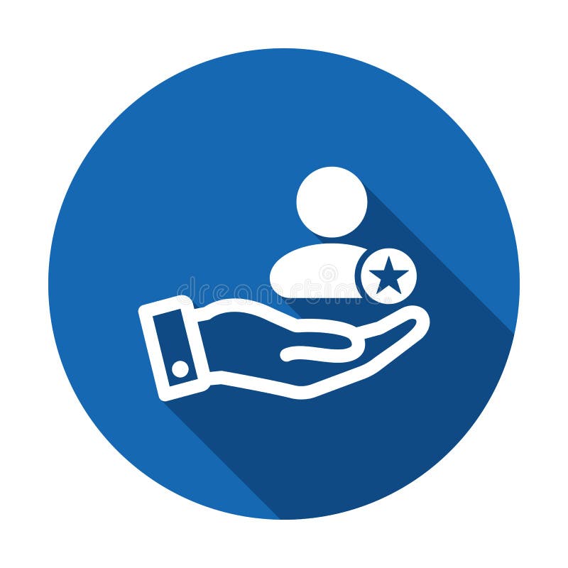 Customer Icon with Star Sign. Customer Icon and Best, Favorite, Rating ...