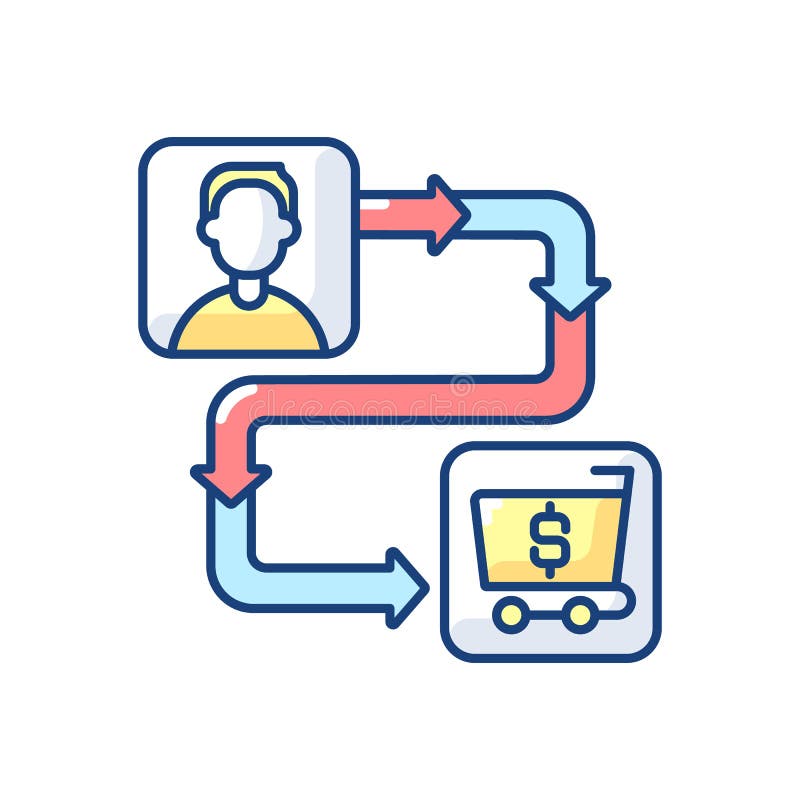 Customer Journey Mapping Concept Icon Stock Vector - Illustration of ... Customer Journey Mapping Concept Icon Stock Vector - Illustration of ...