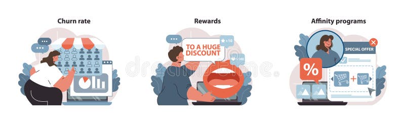 Customer Churn Stock Illustrations – 132 Customer Churn Stock ...