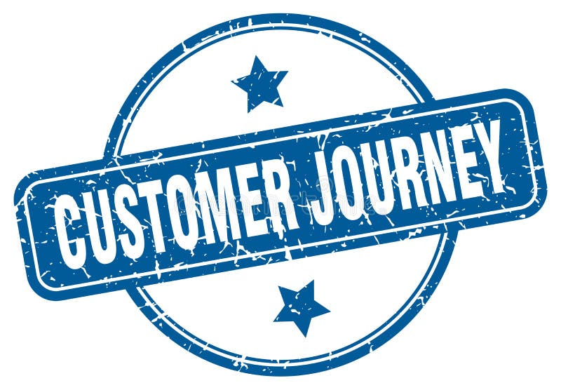 Customer Journey Stamp. Customer Journey Round Grunge Sign Stock Vector ...