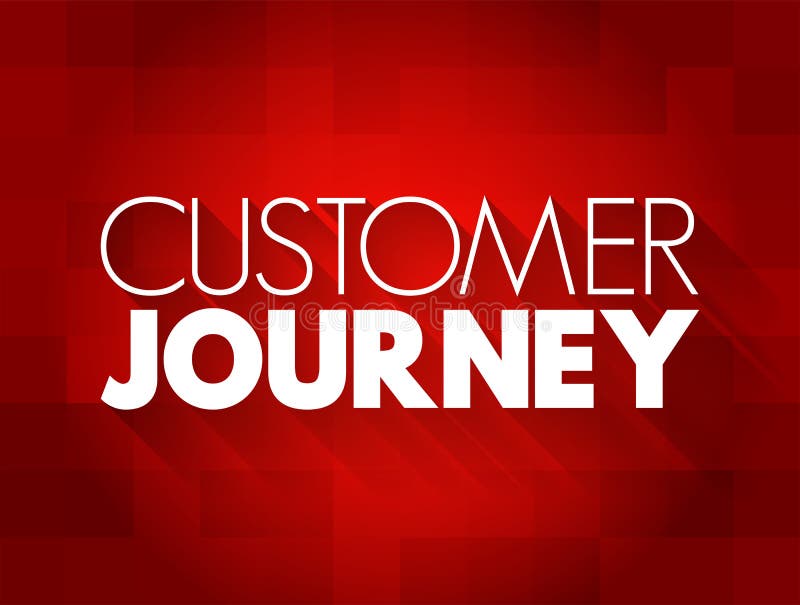 Customer Journey - Visual Representation of a Customer`s Experience ...