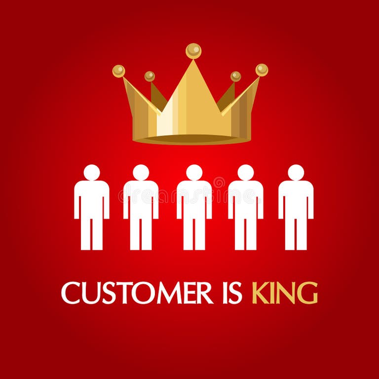 Customer King Stock Illustrations – 1,101 Customer King Stock ...