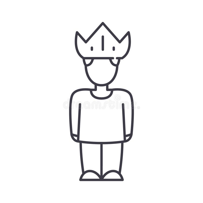 Customer is king stock illustration. Illustration of feedback - 34339823