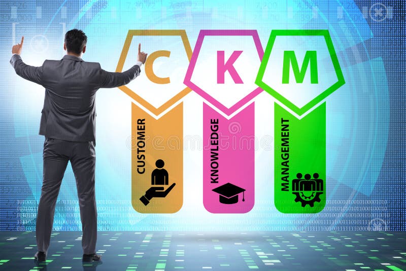 Customer Knowledge Management Business Concept Stock Photo - Image of ...