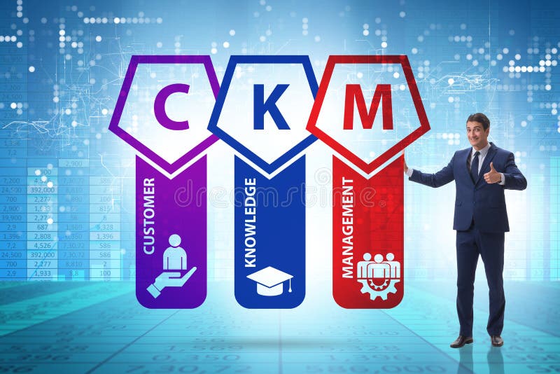 Customer Knowledge Management Business Concept Stock Image - Image of ...
