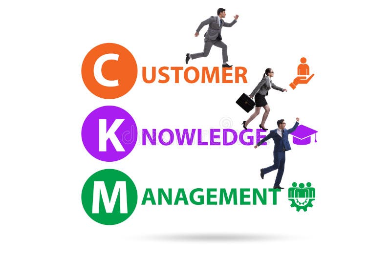 Customer Knowledge Management Business Concept Stock Image - Image of ...
