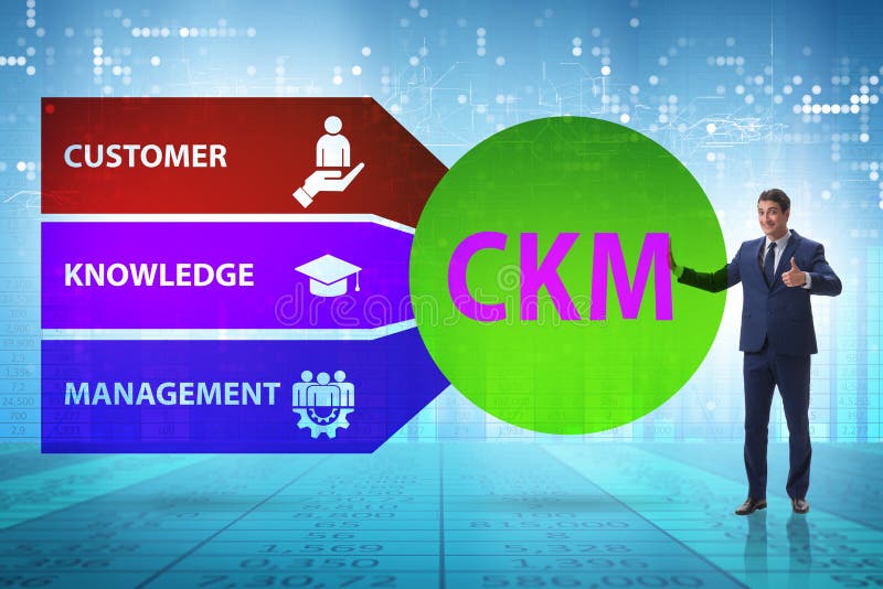 Customer Knowledge Management Business Concept Stock Photo - Image of ...