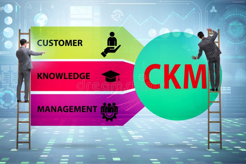 Customer Knowledge Management Business Concept Stock Photo - Image of ...