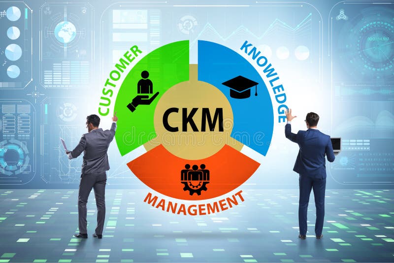 Customer Knowledge Management Business Concept Stock Image - Image of ...